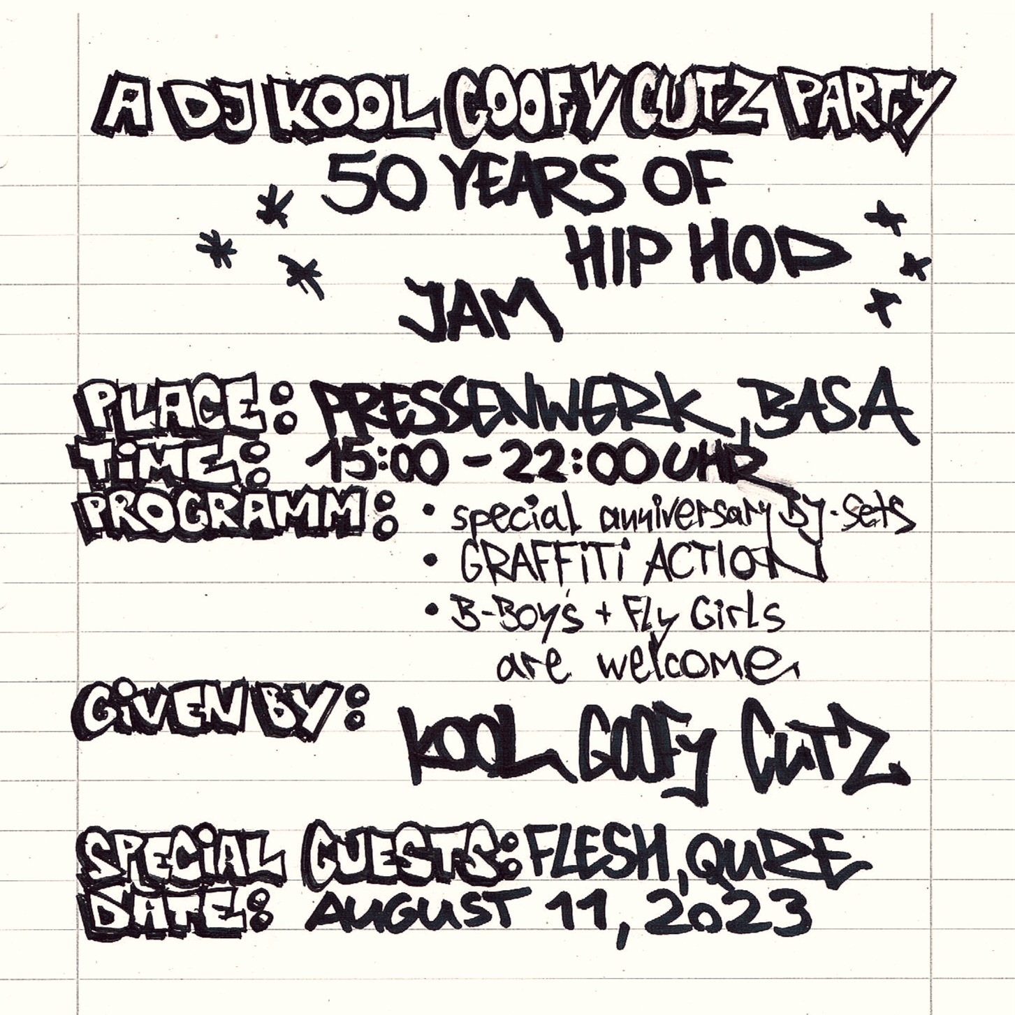 50 Years Of Hip Hop | Pressenwerk